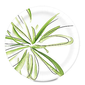 Amazon Basics Everyday Paper Plates, 9 Inch, Disposable, 100 Count