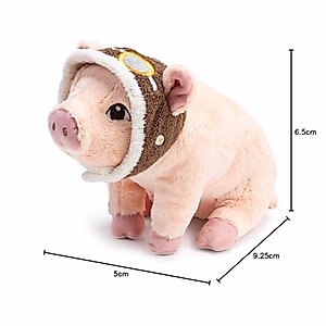 Compendium Flying Pig Plush A Cute Stuffed Animal Companion to The Book Maybe 5″W x 6. 5″H x 9. 25″D