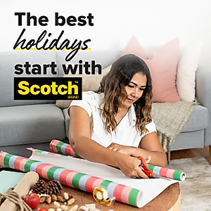 Scotch 8" Precision Ultra Edge Non-Stick Scissors, 3 Count, All-Purpose Titanium Scissors for Fabric, Crafts, Cardstock, Office, and School Supplies (1458-3AMZ-ESF)