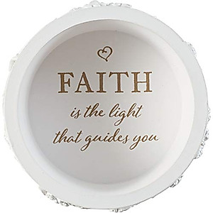 Precious Moments 202423 Faith is The Light That Guides You Boy Resin Box with Rosary, One Size, Multicolored