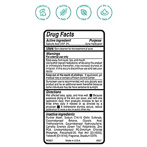 Replenix Gly-Sal 5-2 Deep Pore Facial Cleanser, Medical-Grade 5% Glycolic & 2% Salicylic Acid Oil-Free Face Wash for Acne-Prone Skin (6.7 fl. oz)