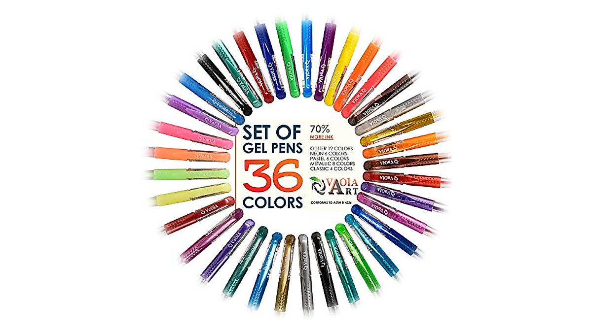 VaOlA ART Color Gel Pens - Creative Fun for Kids