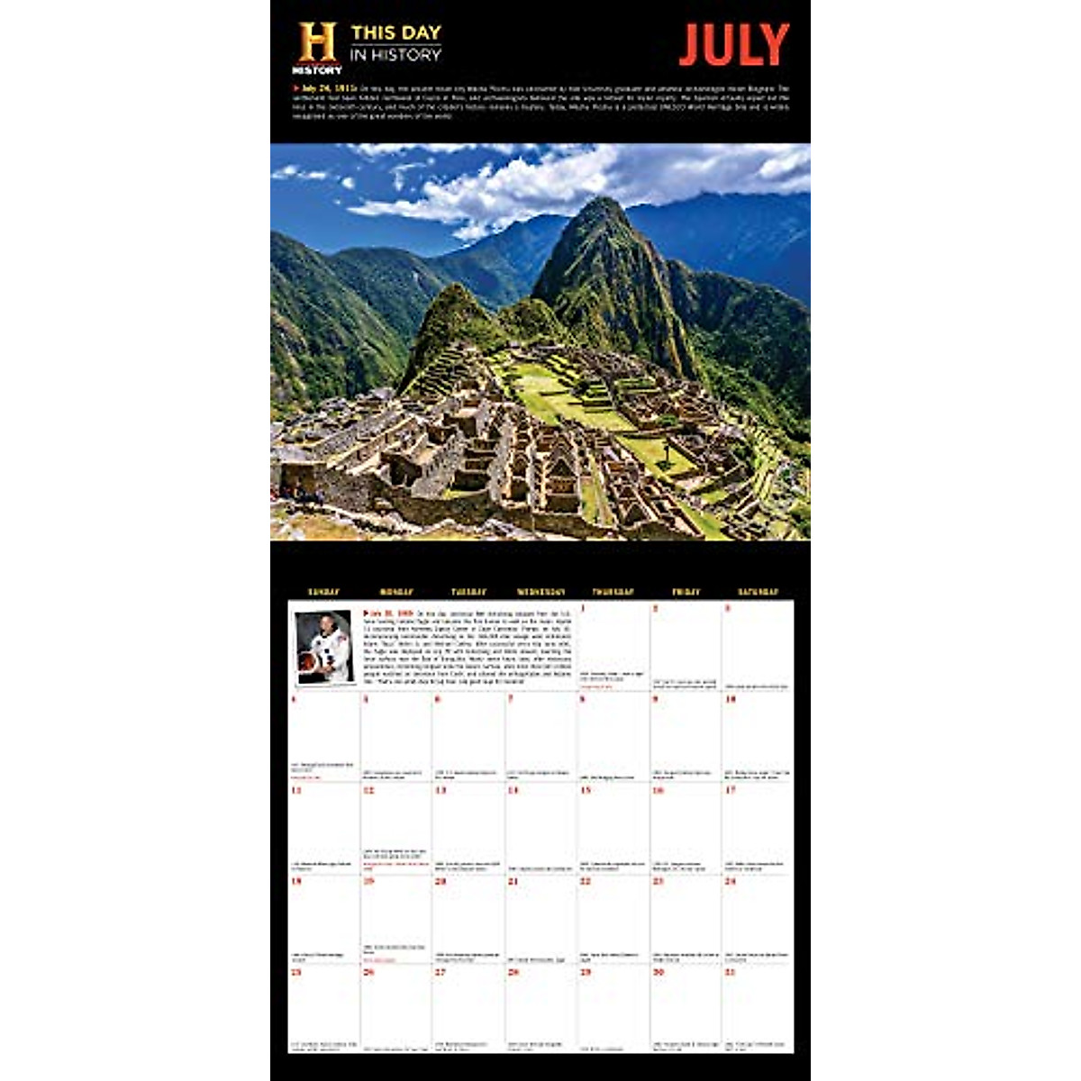 2021 History Channel This Day in History Wall Calendar: 365 Remarkable People, Extraordinary Events, and Fascinating Facts