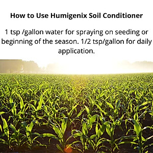 Humic Acid for Plants - Organic Soil Conditioner Fertilizer for Garden, Lawn and Vegetable Crops. (40K sqft Per Bag)