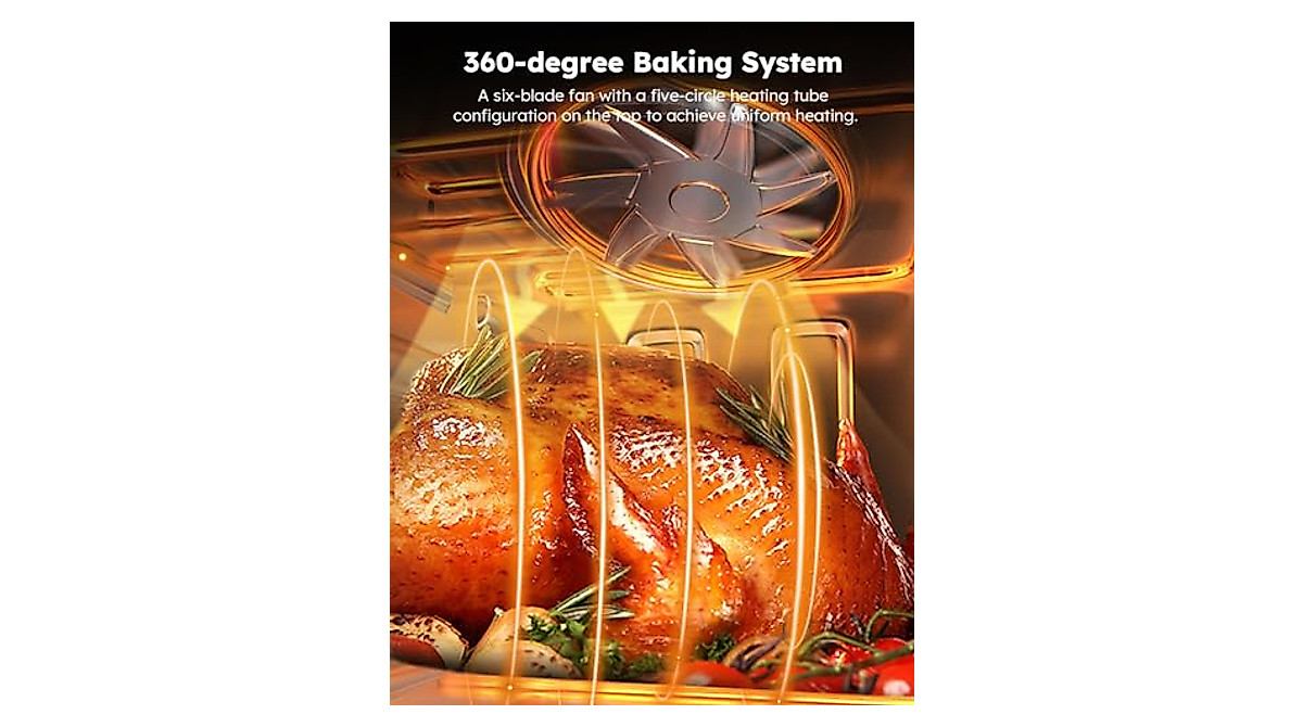 Nuwave Brio Air Fryer Oven - 15.5Qt, Healthy Cooking
