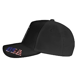 Tavos Army Retired American Flag Trucker Hat for Men - Baseball Snapback Cap Outdoors American Flag