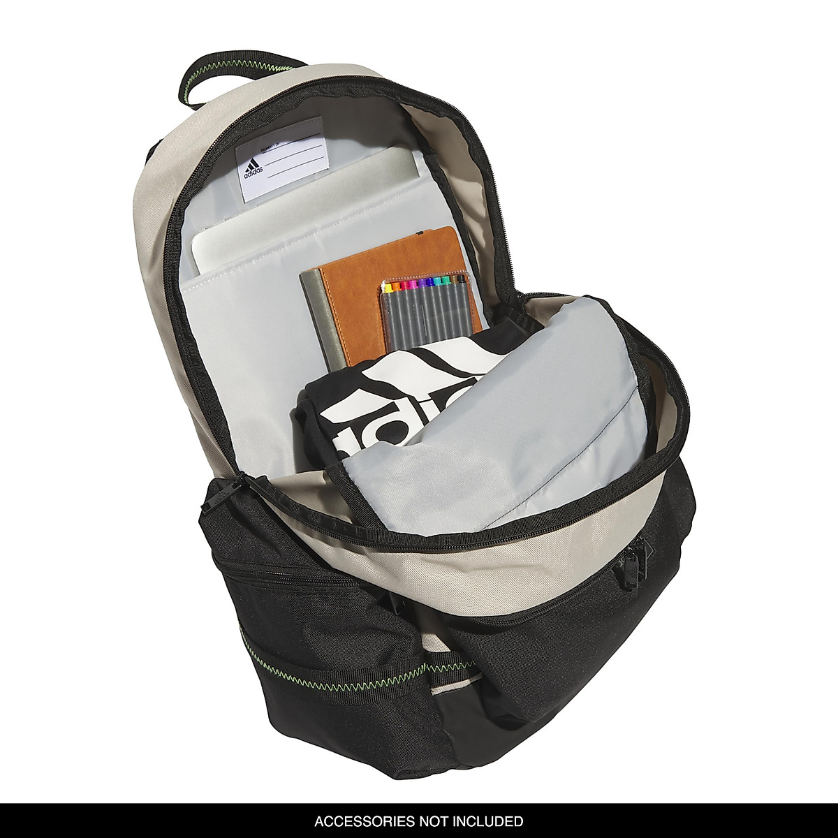 adidas City Icon Backpack, Black/Wonder Beige, One Size