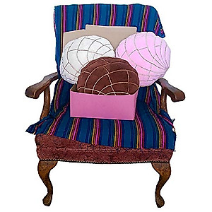 Xochixo Pan Dulce Concha Cushion/Pillow (Vanilla(Off-White))