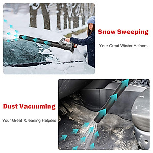 Cordless Leaf Blower 124 MPH Battery Operated Blower for Yard Cleaning Blowing Leaves Snow Debris Dust 20V Electric Leaf Blower with Battery and Charger