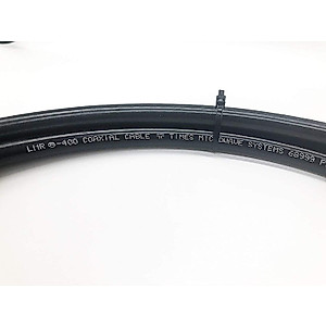 Cable Assemblies Now Genuine Times Microwave LMR400 Cable Assembly for Ham Radio UHF Male to UHF Male (PL259) - 10 FT Jumper Connectors - Made in The USA (10 FT)