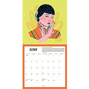 2023 Women Who Broke Glass Ceilings Wall Calendar: 12 Legendary Women Who Always Persisted and Fought Their Way to the Top (Monthly Art Calendar thru Dec. 2023, Inspirational Gift)