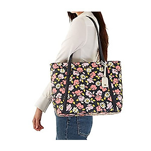 kate spade handbag for women Cara tote bag purse large, Blue multi, Large