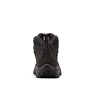Columbia mens Newton Ridge Plus Ii Waterproof Hiking Boot, Black/Black, 9.5 US