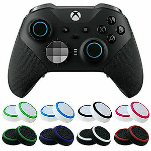 10 Pcs Silicone Cap Joystick Thumb Grip Protect Cover for Ps3 Ps4 Ps5 Xbox 360 Xbox One Xbox Series X Wii U NSwitch Pro Controllers Game Controllers