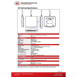 USB Smart Card Reader ACS ACR39U
