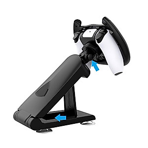 ZOAONWKS Game Racing Wheel stand for PS5 Controller stand steering wheel P5 joystick steering wheel holder Steering Wheel Mount Bracket