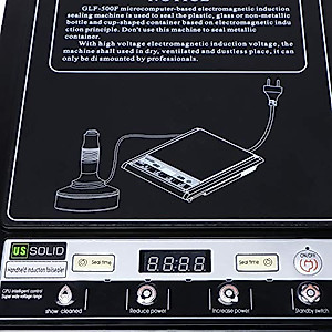 Portable Handheld Induction Sealer Bottle Cap Sealer for Cap Sizes 15mm -100mm 110 V from U.S. SOLID