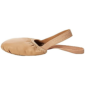 Capezio womens Leather Pirouette Ii Dance Shoe, Nude, Large US