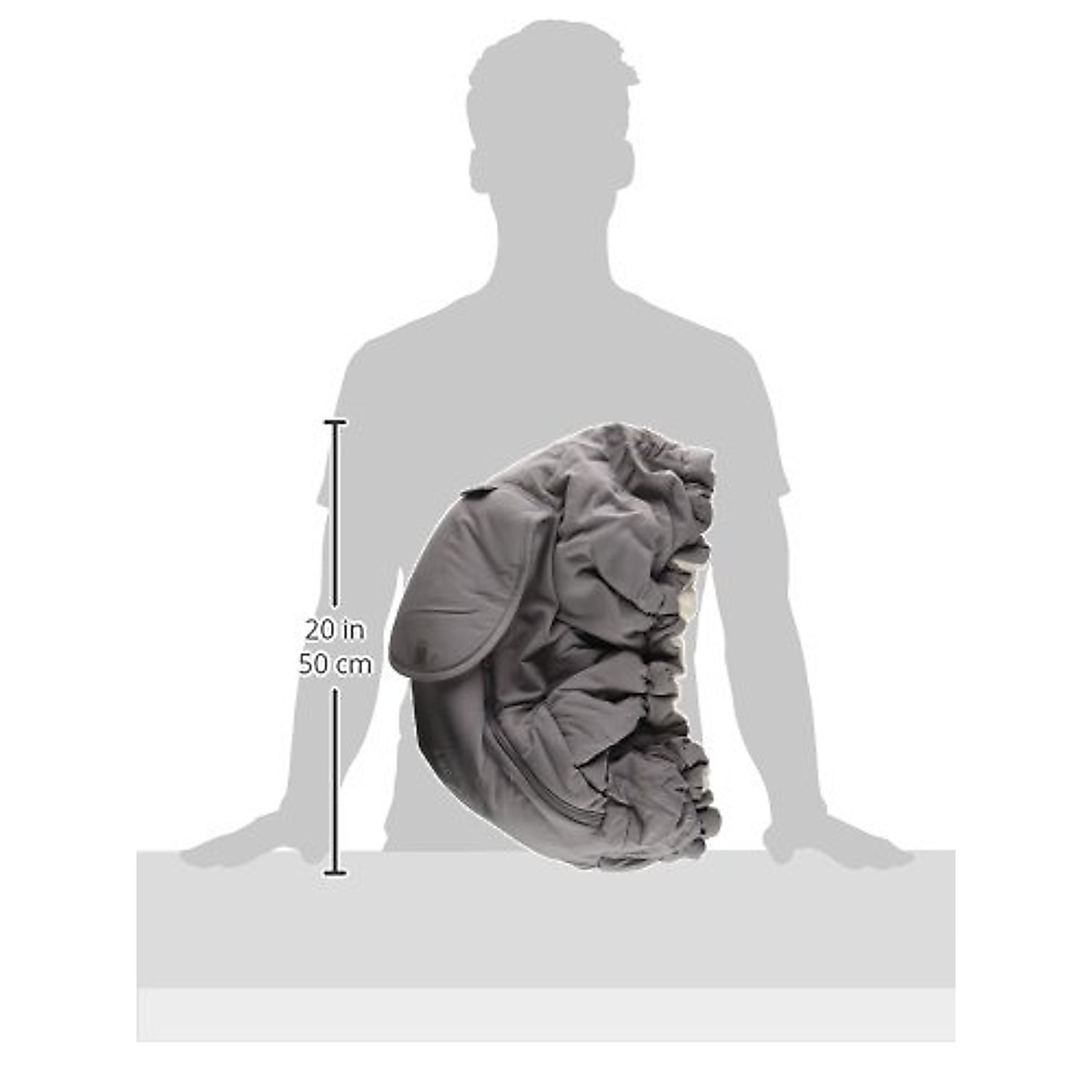 Jolly Jumper Arctic Sneak-A-Peek, Grey