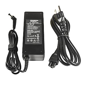 HQRP AC Adapter fits Westinghouse LD-2655VX LD-2657DF LD-2680 LD-2685VX LD-3235 LD-3237 LD-3255VX LD-3257DF LED LCD HDTV TV Power Supply Cord Westing House + Euro Plug Adapter