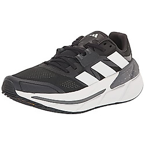 adidas Women's Adistar CS Running Shoe, Black/White/Carbon, 8.5