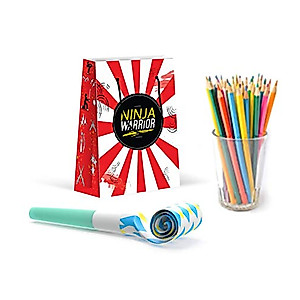 LARZN - Celebrate With an Impression Premium Ninja Party Bags, Party Favor Bags, New, Treat Bags, Gift Bags, Goody Bags, Party Favors, Party Supplies, Decorations, 12 Pack