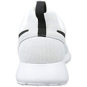 Nike Womens Roshe One Running Shoes (6 B(M) US)(White/White/Black)
