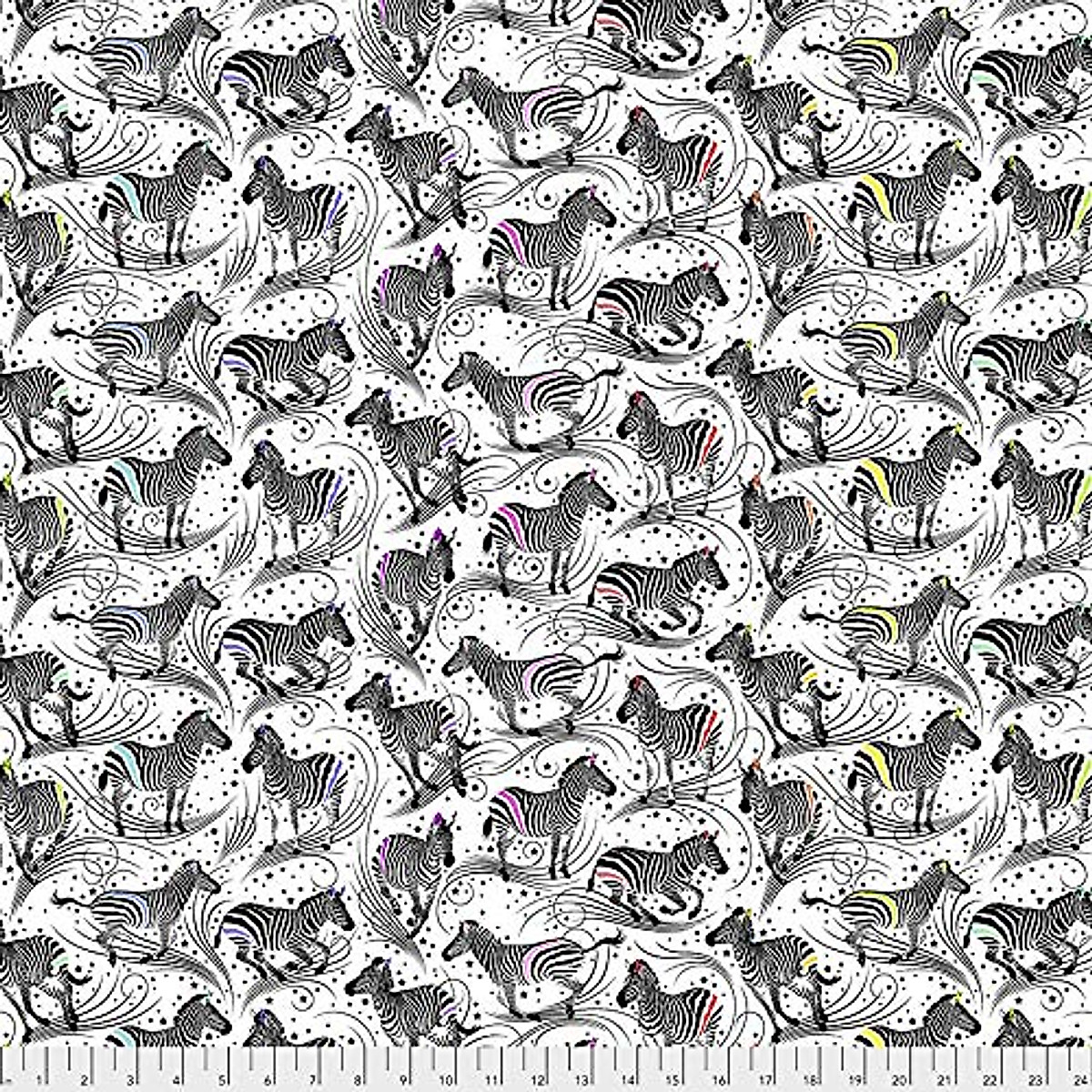 Linework Scrap Bag (Approx 2 Yards) by Tula Pink for Free Spirit DIY Quilt Fabric