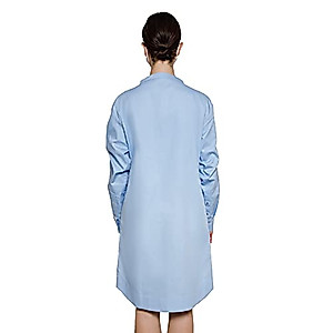 Medical Lab Coat For Women (Blue) (6/M)