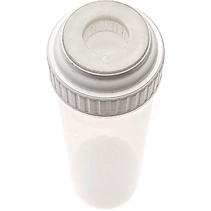 Empty, Clear Refillable Reusable Water Filter Cartridge Universal (2.5" x 10") for DI Resin and Other Media Sold by Oceanic Water Systems