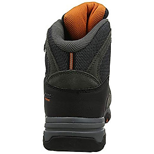 HI-TEC Men's Wide Fit Bandera II Water Proof Mens Boots in Charcoal/Graphite/Burnt Orange in Size UK 8 (EU 42/US 9)