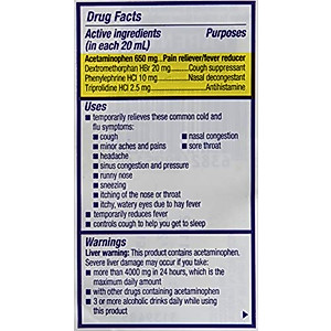 Mucinex Nightshift Severe Cold & Flu, 6 Fl Oz