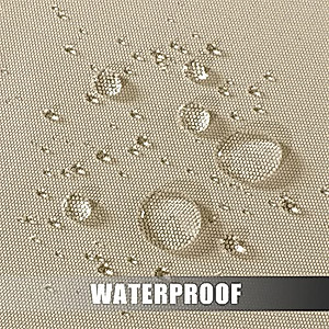 BONZER Outdoor Pillow Covers 18x18 Inch Waterproof Decorative Solid Square Throw Pillowcase for Outside Couch Chair Patio Porch, Yellow, Pack of 2