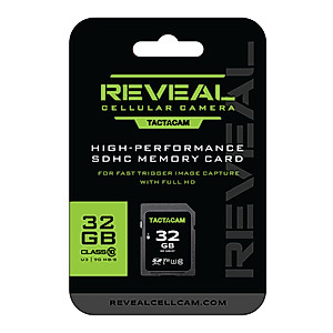 Tactacam Reveal 32GB SD Card (2 Pack)
