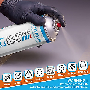 Adhesive Guru CA Glue Accelerator Spray (2 x 13.5 fl oz) Aerosol Activator for Super Glues (2 Pack)