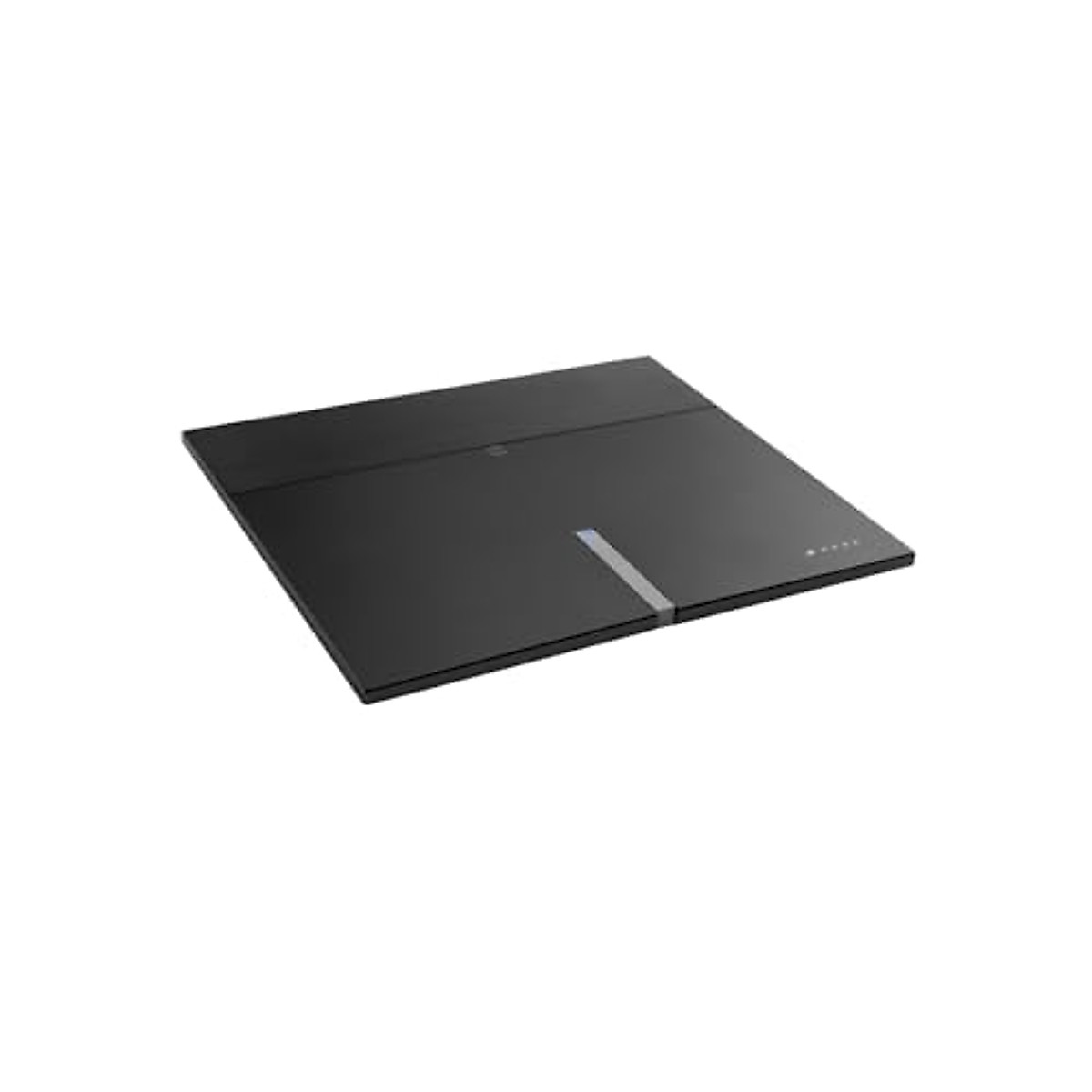 One for All 16472 HDTV 1080p Amplified Indoor TV Antenna 50 Mile Range with Multi Directional Reception, 8 Feet Coaxial Cable & Signal Level Indicator - Black