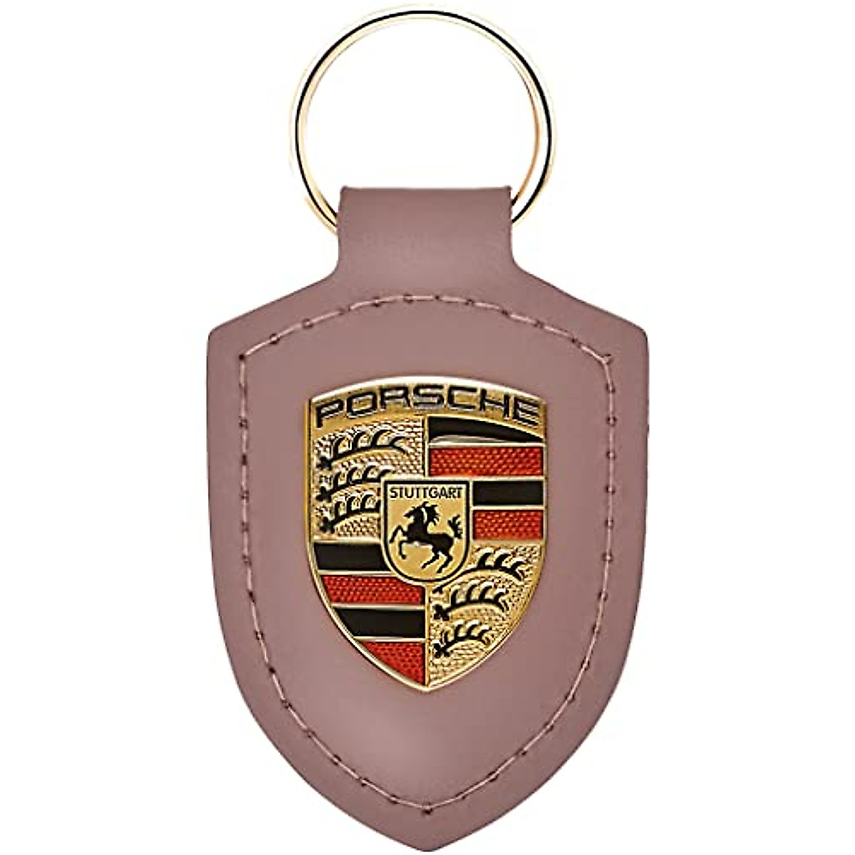 Porsche Genuine Crest Keyfob in Frozen Berry
