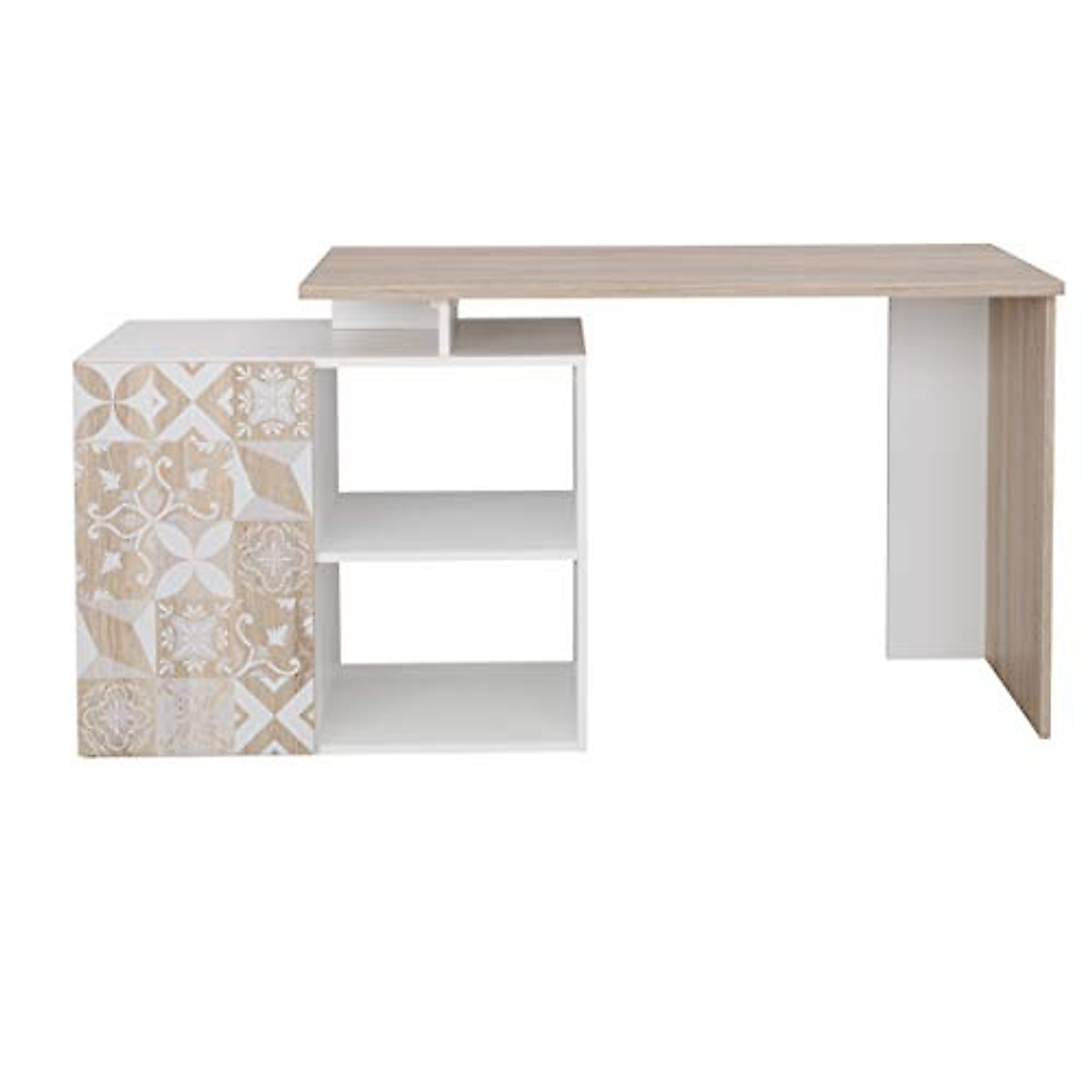 Christelle Office Home Modern Writing Computer Corner Desk l Shape