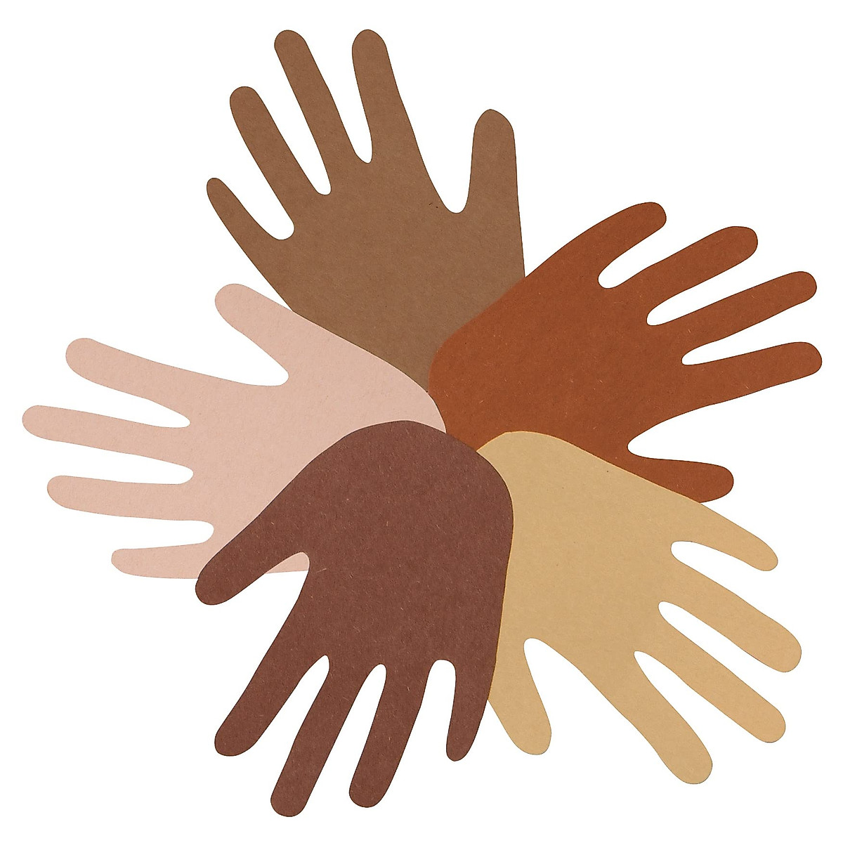 Prang (Formerly SunWorks) Shades of Me Construction Paper, 5 Assorted Skin Tone Colors, 12" x 18", 50 Sheets