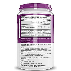 Nutranix Ads Selenium Capsules 40mcg 60 Vegetarian Capsules