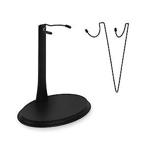 DS. DISTINCTIVE STYLE 1/6 Scale Action Figure Display Stand Set (U and C Clips) for 12 Inch Action Figure, Adjustable Height (5 to 8 Inches)