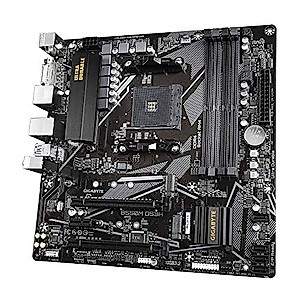 GIGABYTE B550M DS3H (AM4 AMD/B550/Micro ATX/Dual M.2/SATA 6Gb/s/USB 3.2 Gen 1/PCIe 4.0/HMDI/DVI/DDR4/Motherboard)