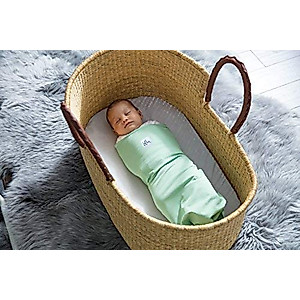 The Ollie Swaddle Bundle (Lavender & Meadow) - Helps to Reduce The Moro (Startle) Reflex -Made from a Custom Designed Moisture-Wicking Material-No overheating-Size Adjustable for All Months of Babies