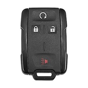 X AUTOHAUX 4 Button Keyless Entry Remote Control Replacement Key Fob Proximity Smart Fob M3N32337100 for Chevrolet Colorado 2015-2021 315MHz