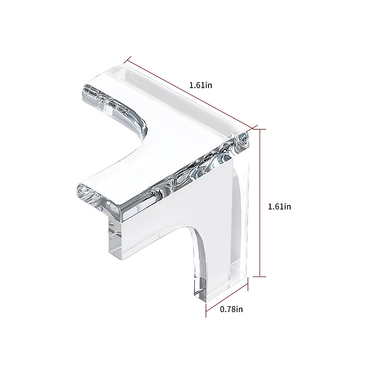 XSHEFUI Baby Safety Corner Guards, Corner Guards and Cushions for Tables, desks, Cribs (Large T 12)