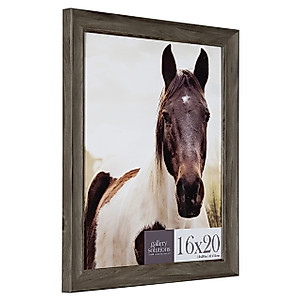 Gallery Solutions 16x20 Greywash Large Wall Frame