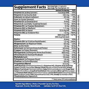 Stonehenge Health Dynamic Brain Supplement – Memory, Focus, & Clarity– Formulated with 40 Unique Nootropic Ingredients: Choline, Phosphatidylserine, Bacopa Monnieri, and Huperzine A