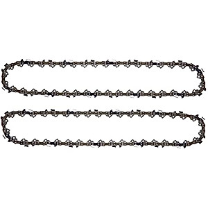 2PC 10-Inch Replacement Chain for Black & Decker LCS1020 20V Max Lithium Ion Chainsaw