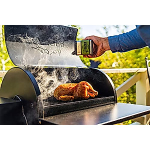 Traeger Grills Tailgater 20 Portable Wood Pellet Grill and Smoker, Black
