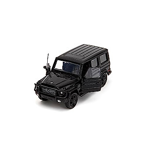 Pink Slips 1:32 Mercedes Benz G Class 4x4 Die-Cast Car, Toys for Kids and Adults (Black)